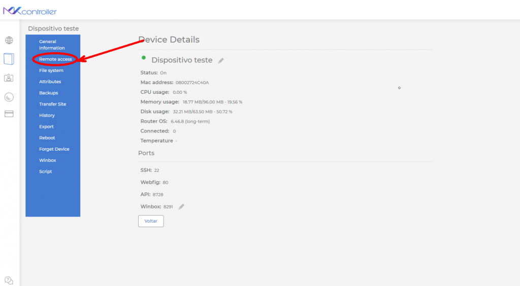 How it works the remote access? - MKController