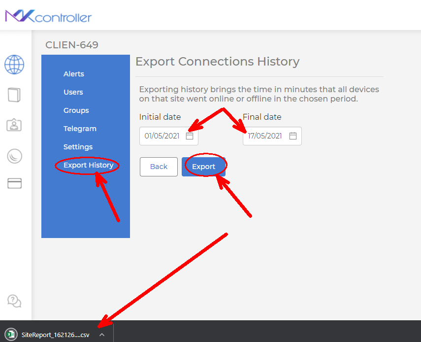 How it works the Connections Report? - MKController