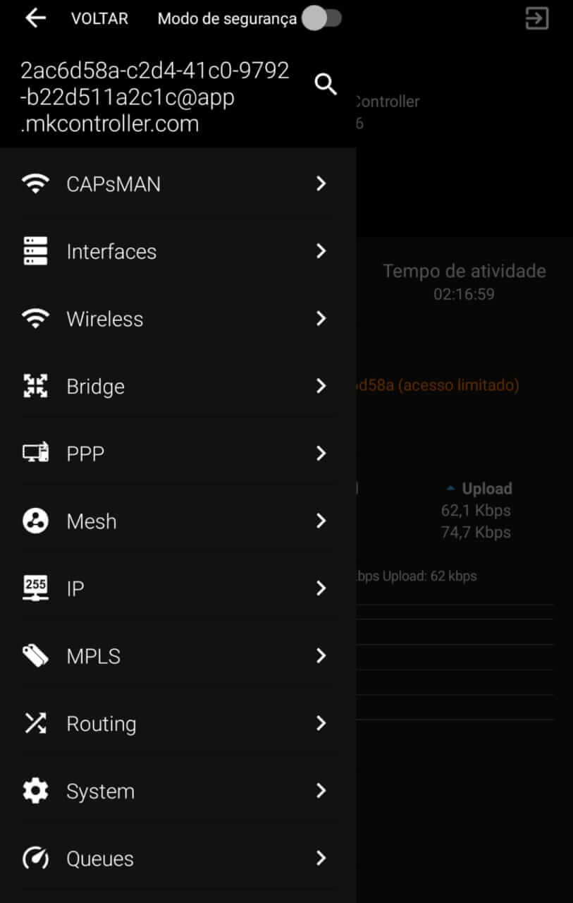 Access a Mikrotik RB remotely