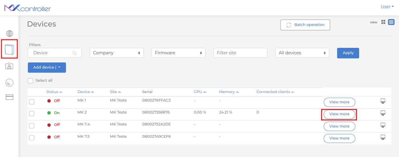 How to backup in Mikrotik by MKController - MKController