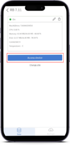 Winbox - MKController app for Android with integration
