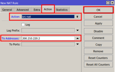 NAT no Mikrotik: como configurar o NAT para acessar a internet